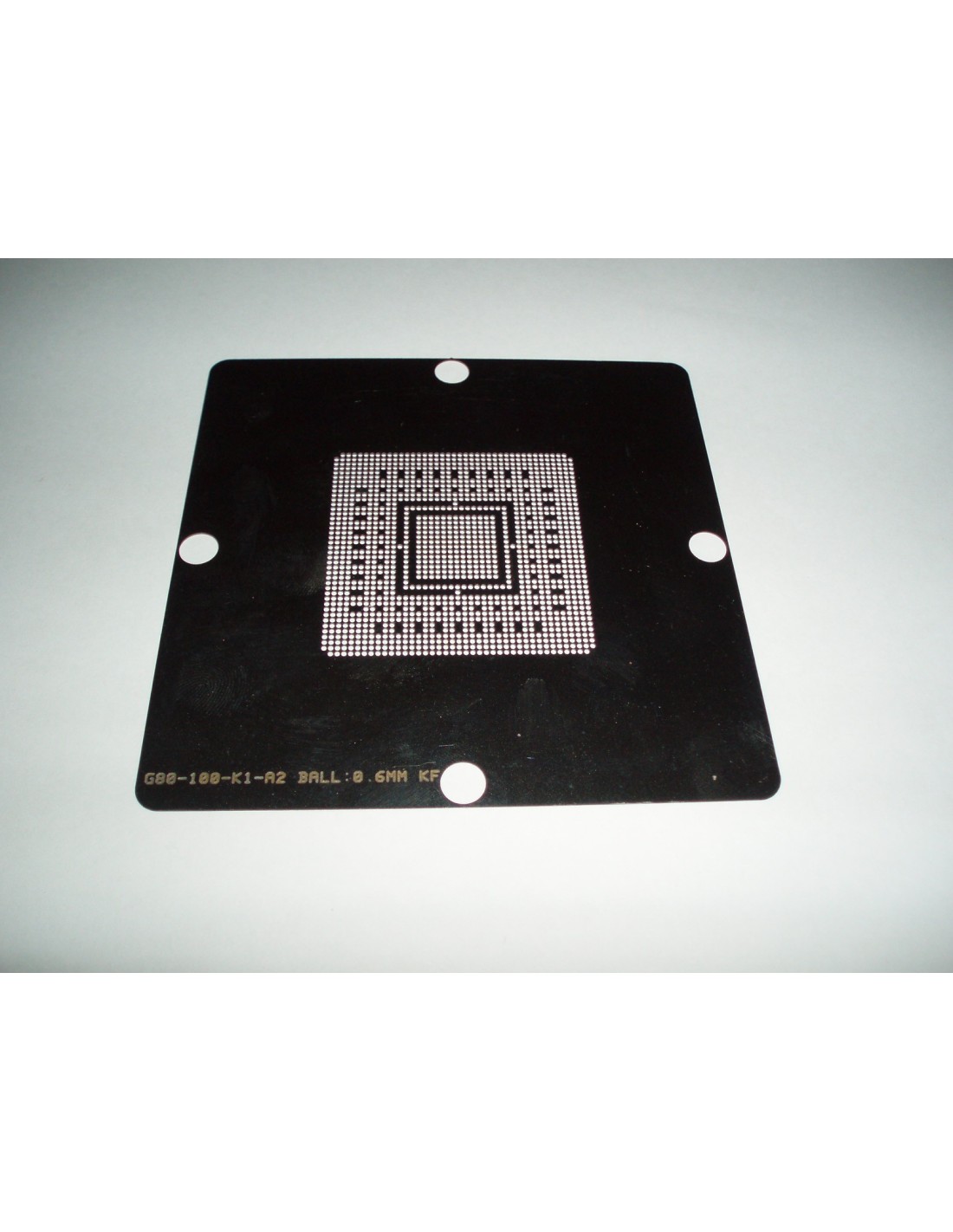 PLANTILLA G80-100-K1-A2 BALL: 0.6mm KF (Stencil)